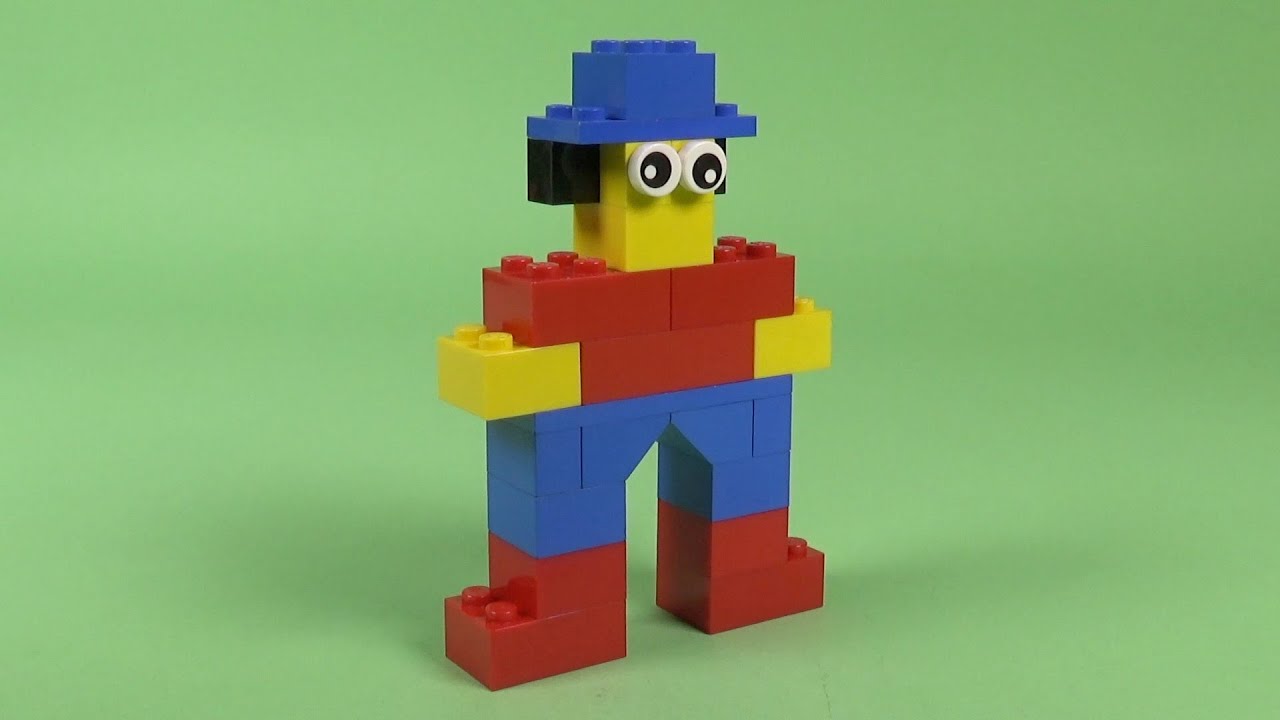 LEGO Boy 001 Building Instructions - Make & Create 4105 "How To" - YouTube