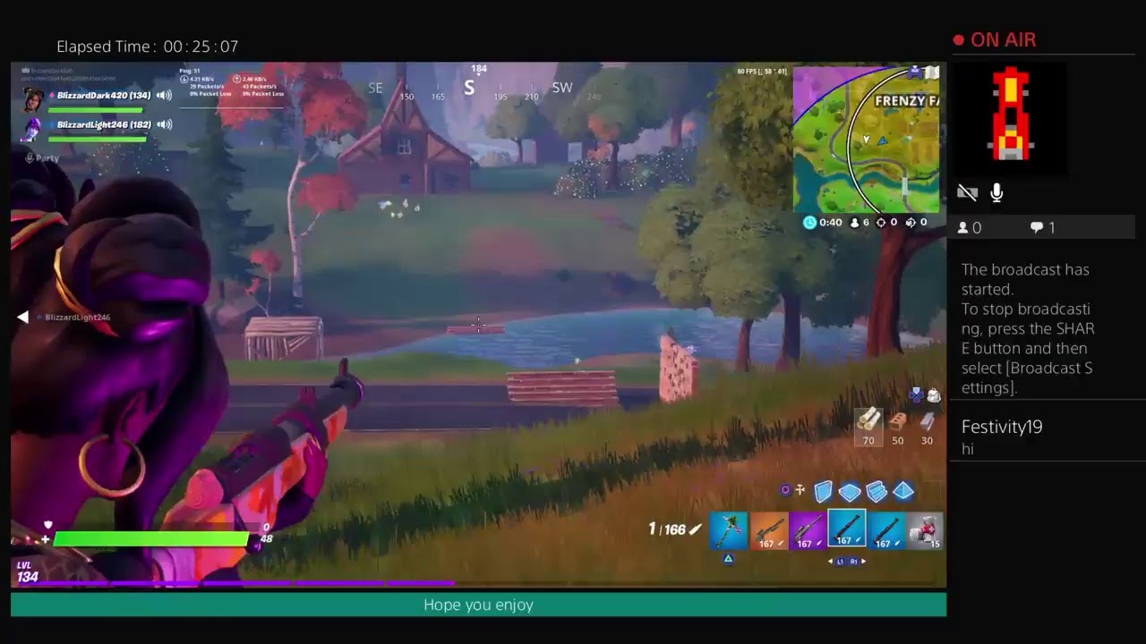 Fortnite gameplay Charlie ONE SHOT - YouTube