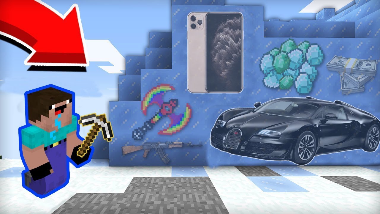 Minecraft NOOB vs PRO : NOOB FOUND TREASURE IN ICE in Minecraft ...