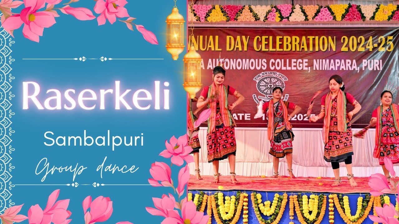 Raserkeli Sambalpuri Dance Perfomance || Nimapara Autonomous College ...
