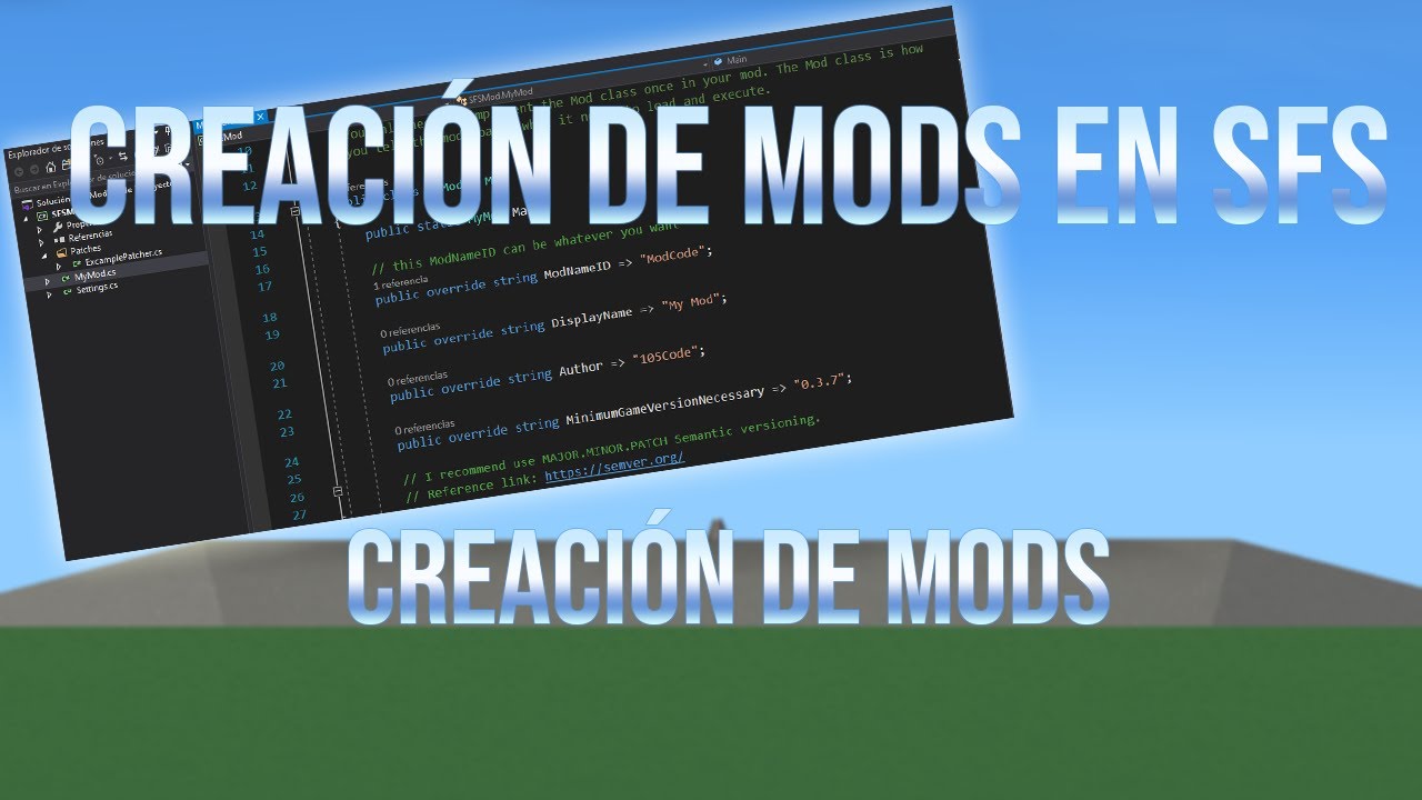 Cómo crear mods en Spaceflight Simulator | Creación de Mods - YouTube
