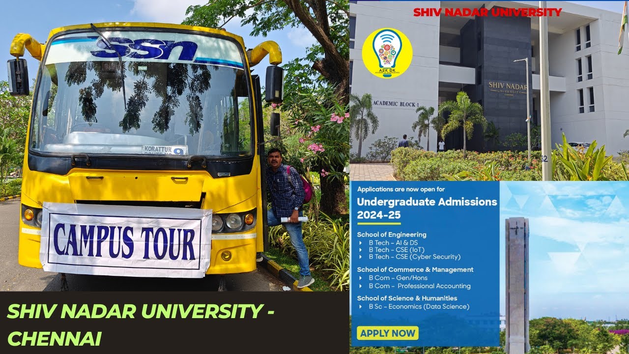 Shiv Nadar University, Chennai #SSN #engineering - YouTube