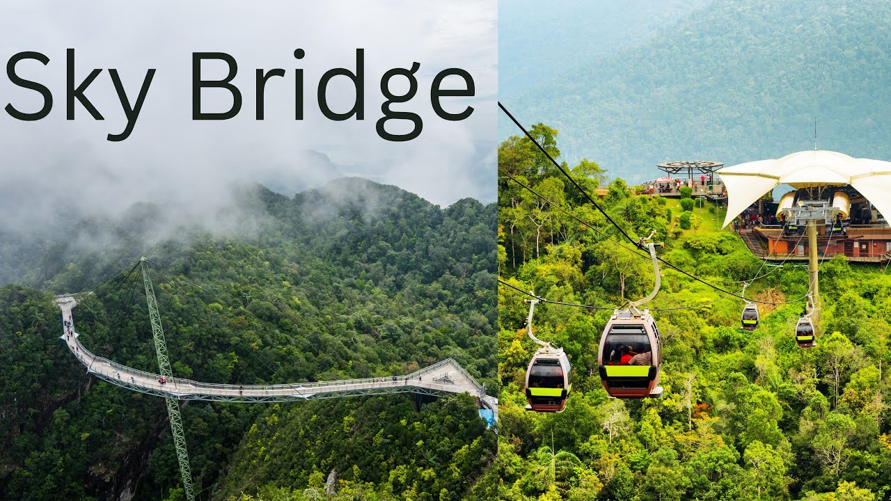 Sky Bridge in Langkawi//Malaysia//Cable car//Sky Cab in Langkawi//Sky ...