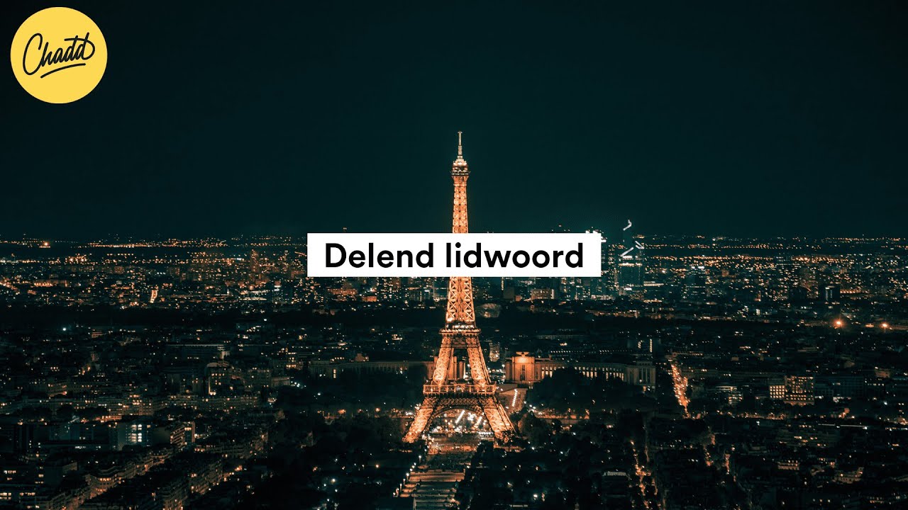 Het delend lidwoord (l’article partitif) - Mr. Chadd Academy - YouTube