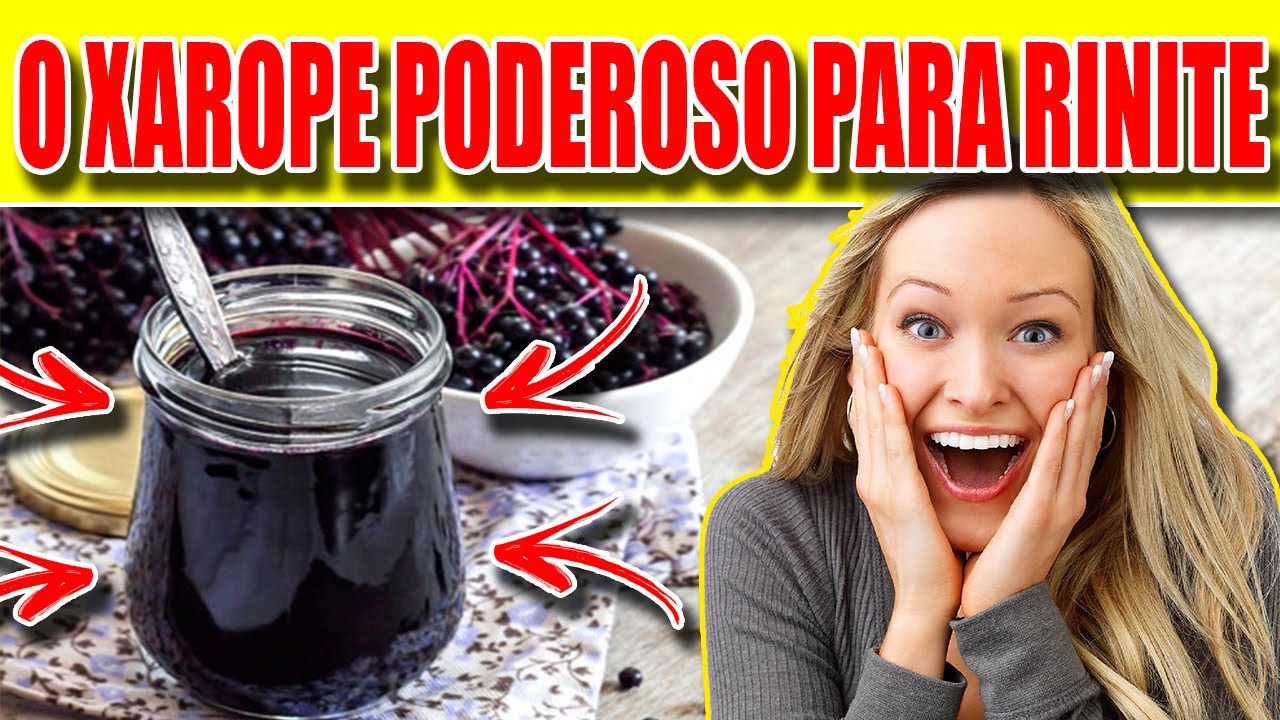 Esse XAROPE é PODEROSO no COMBATE A RINITE, XAROPE que TRATA a RINITE e ...