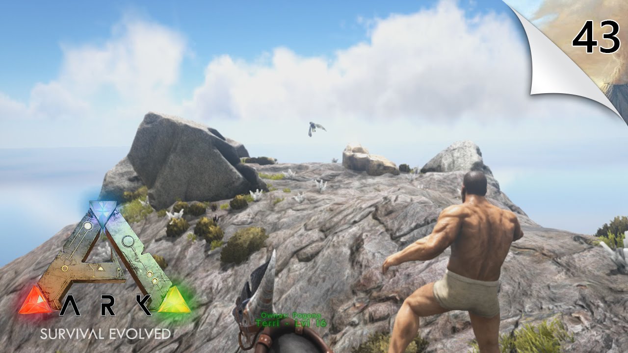 ARK: Survival Evolved | #043 | Crystal Mountain - YouTube