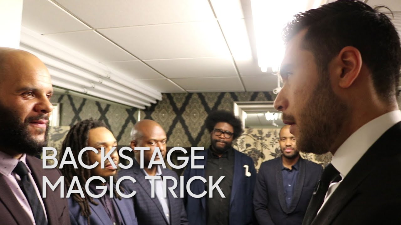 Backstage Magic Trick: Dan White Returns Again (with The Roots) - YouTube