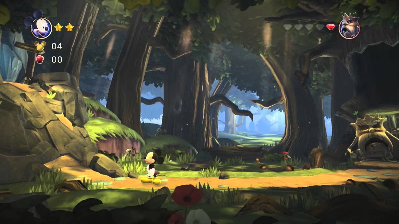 Castle of Illusion Starring Mickey Mouse - Enchanted Forest Act 3 [BOSS ...