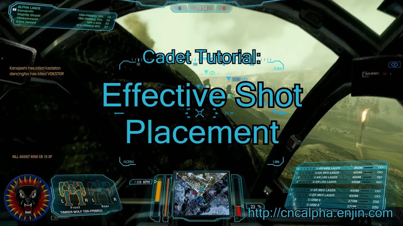 MWO Tutorial - Effective Shot Placement - YouTube