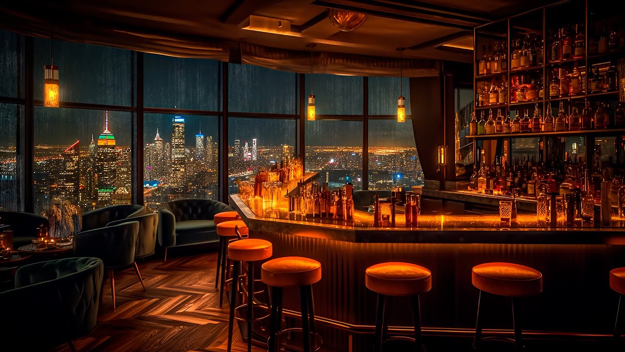 Soothing Jazz Piano in a Cozy Bar Ambience - Relaxing Jazz Bar Classics ...