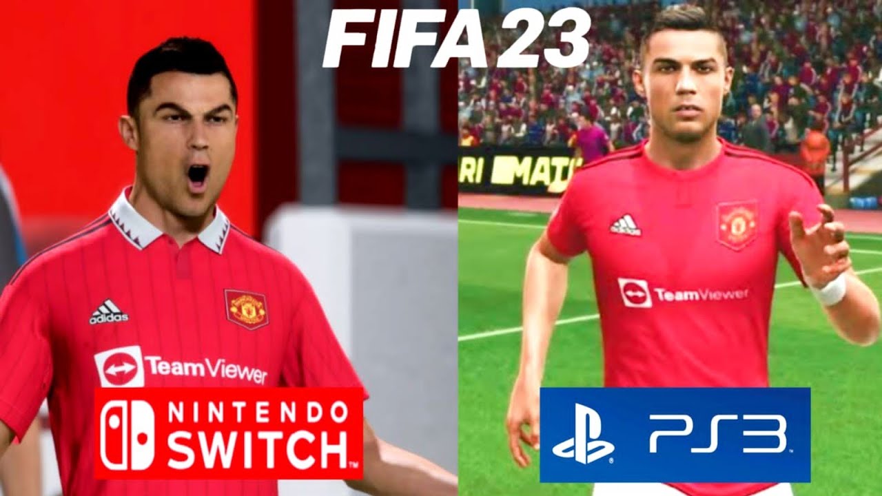 FIFA 23 Nintendo Switch Vs PS3 - YouTube