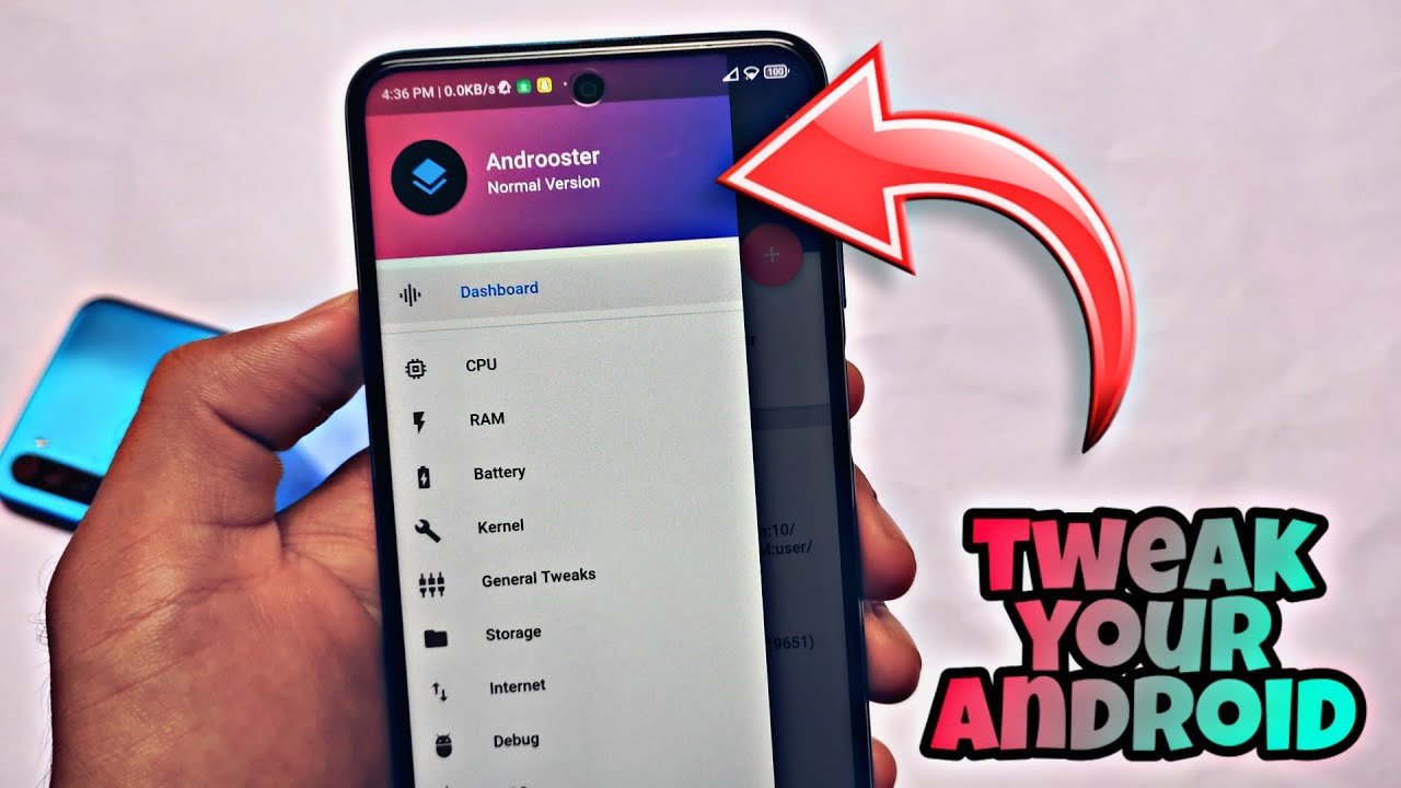 Tweak your Android - Androoster is here | RAM Management ? Best ever Tweak ? 😯🔥 - YouTube