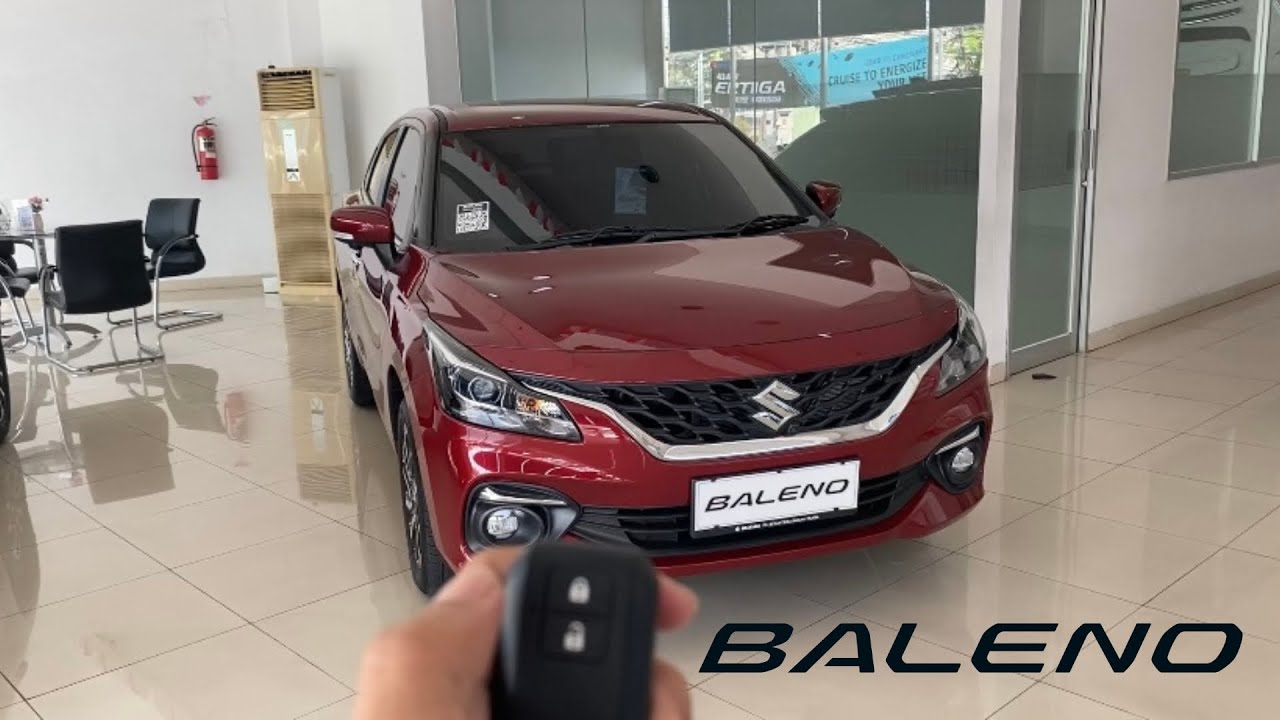 WALKAROUND SUZUKI BALENO AT 2024 | PRIME OPULENT RED - YouTube