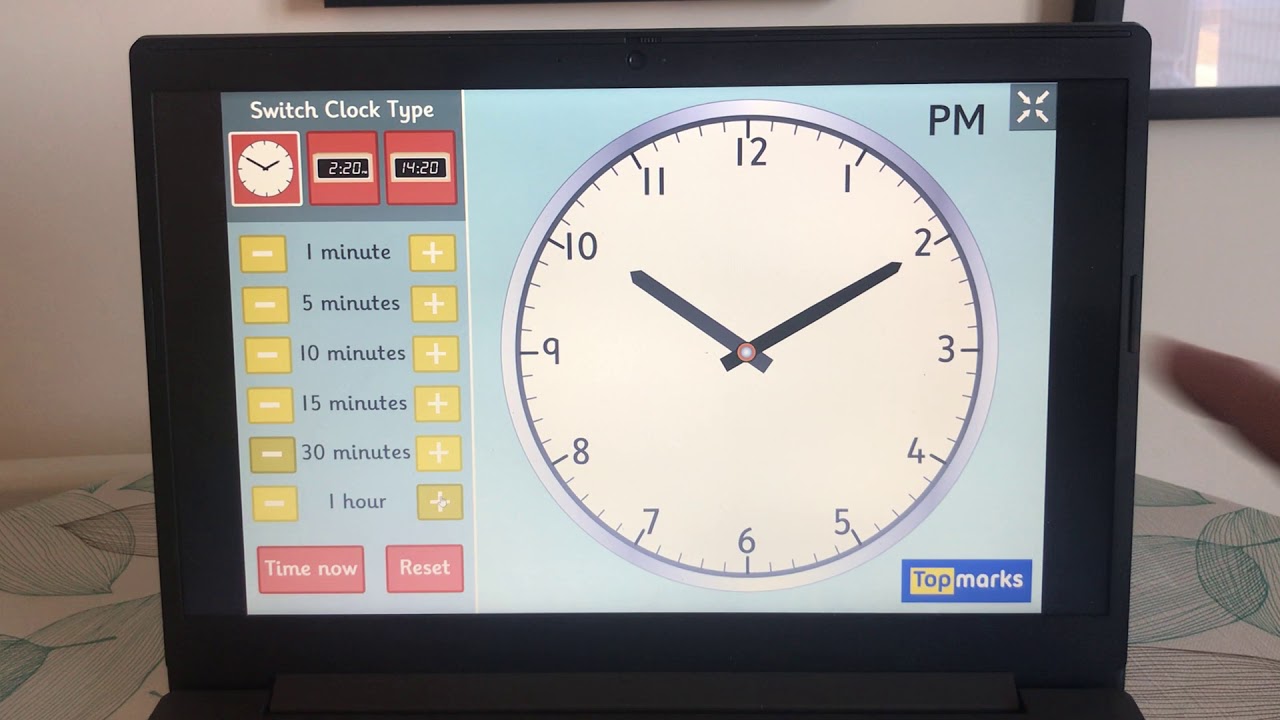Tell time, first quarter of the clock - YouTube