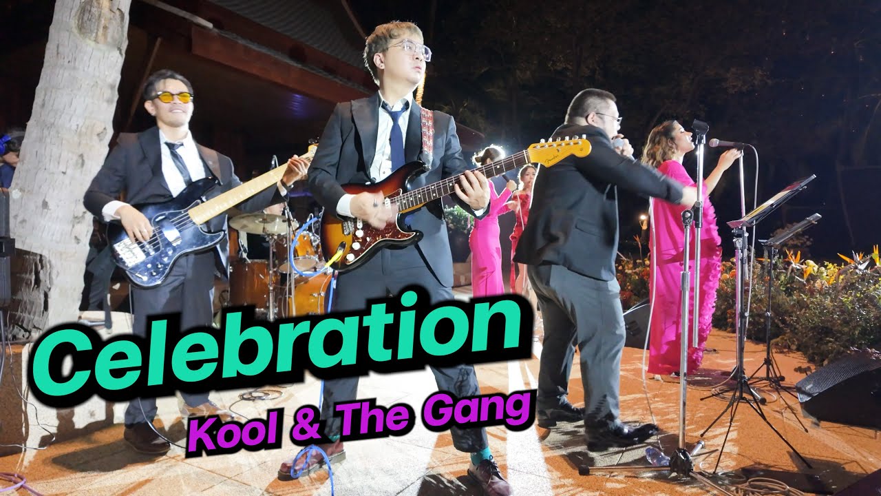 Celebration - Kool & The Gang(Cover) by Phrima 's BAND [ Live At Phuket ...