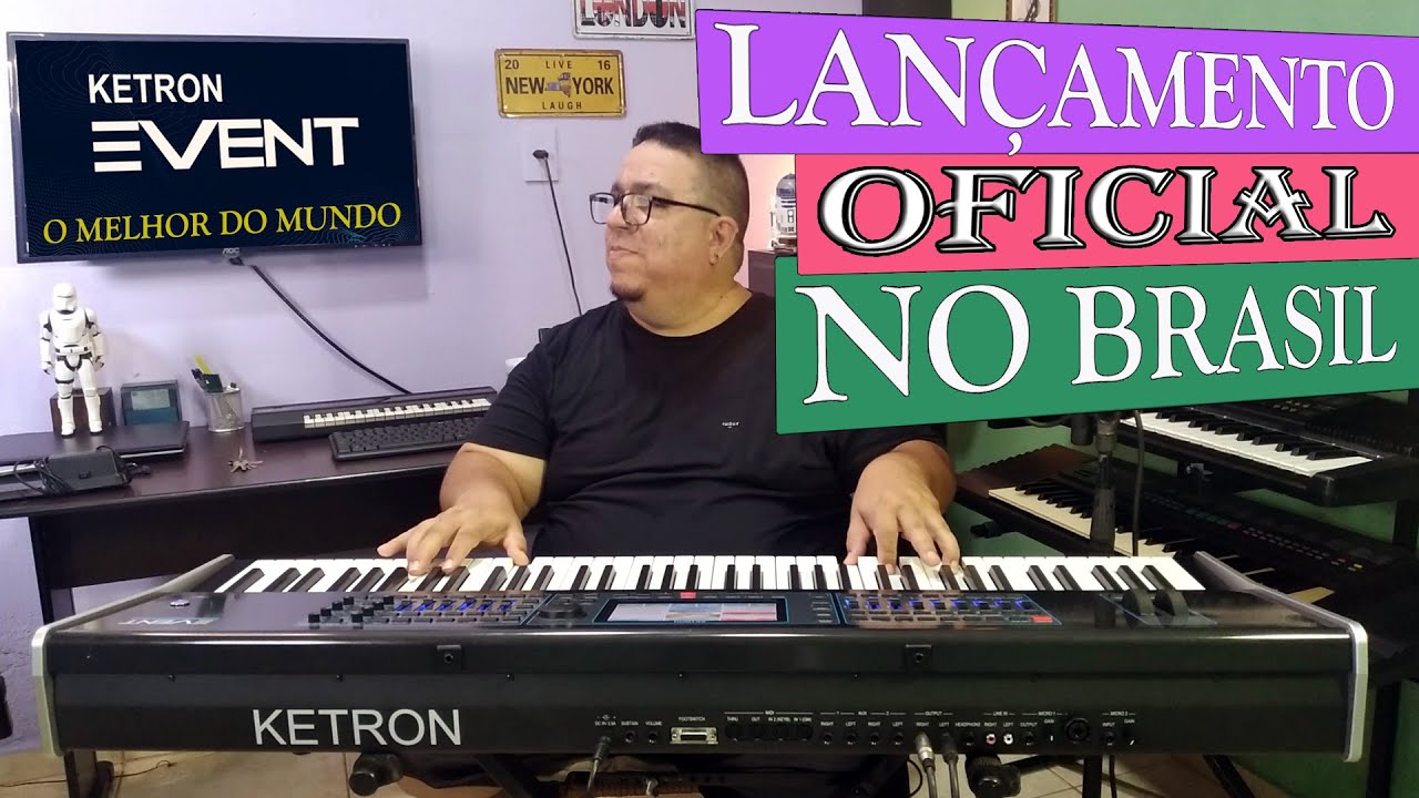 Lançamento do ketron Event no Brasil - YouTube