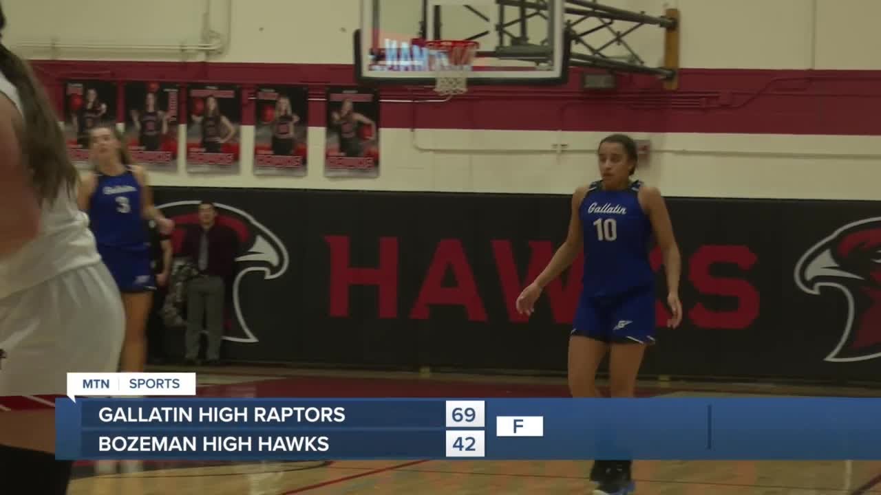 Gallatin girls secure first crosstown win over rival Bozeman - YouTube