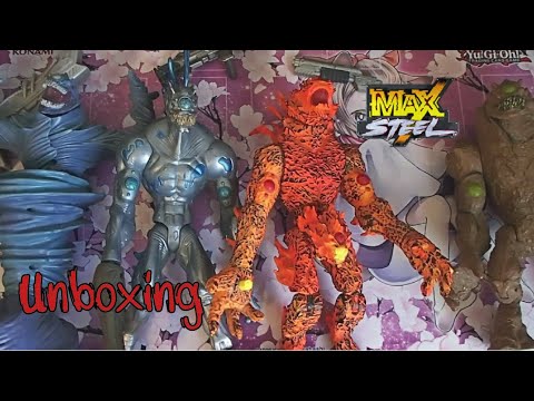 Unboxing de 4 Figuras de Elementor | Max Steel - YouTube
