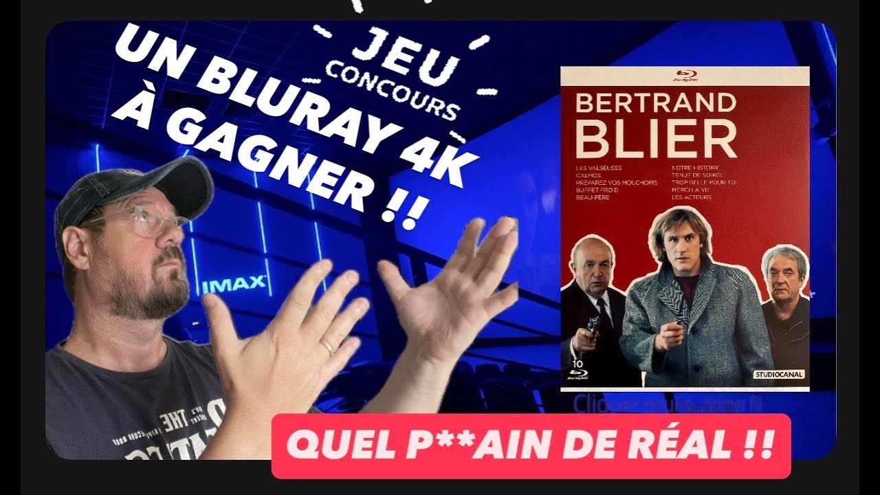 ACHAT BLURAY • COFFRET BERTRAND BLIER ( 10 films) + J’ORGANISE UN JEU ...