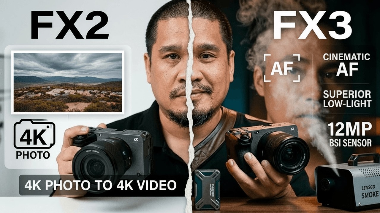 Sony FX2 vs FX3 — The REAL Difference You NEED to Know! - YouTube