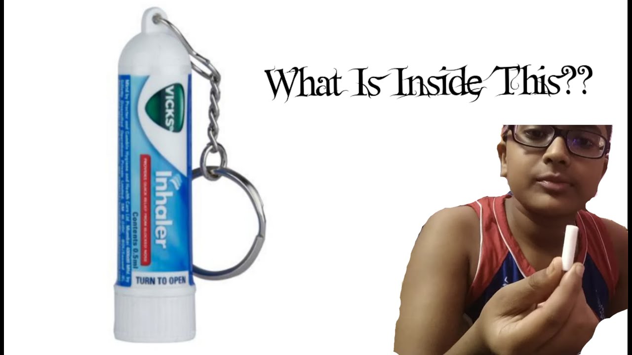 What Is Inside Vicks Inhaler?? | Mehnat barbad - YouTube