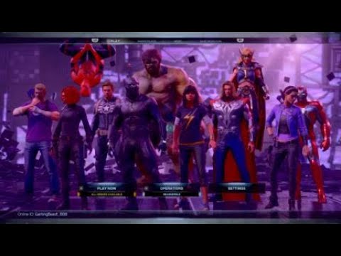 Marvel's Avengers, Latest Main Menu Theme. - YouTube