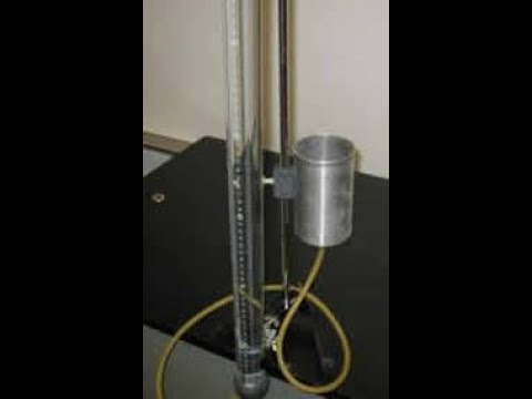 Speed of Sound using Resonance Tube Apparatus - YouTube