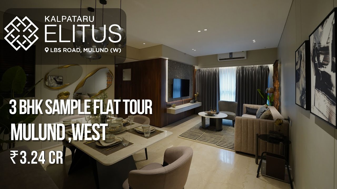 Luxurious spacious apartments at Kalpataru Elitus mulund Mumbai | Book ...