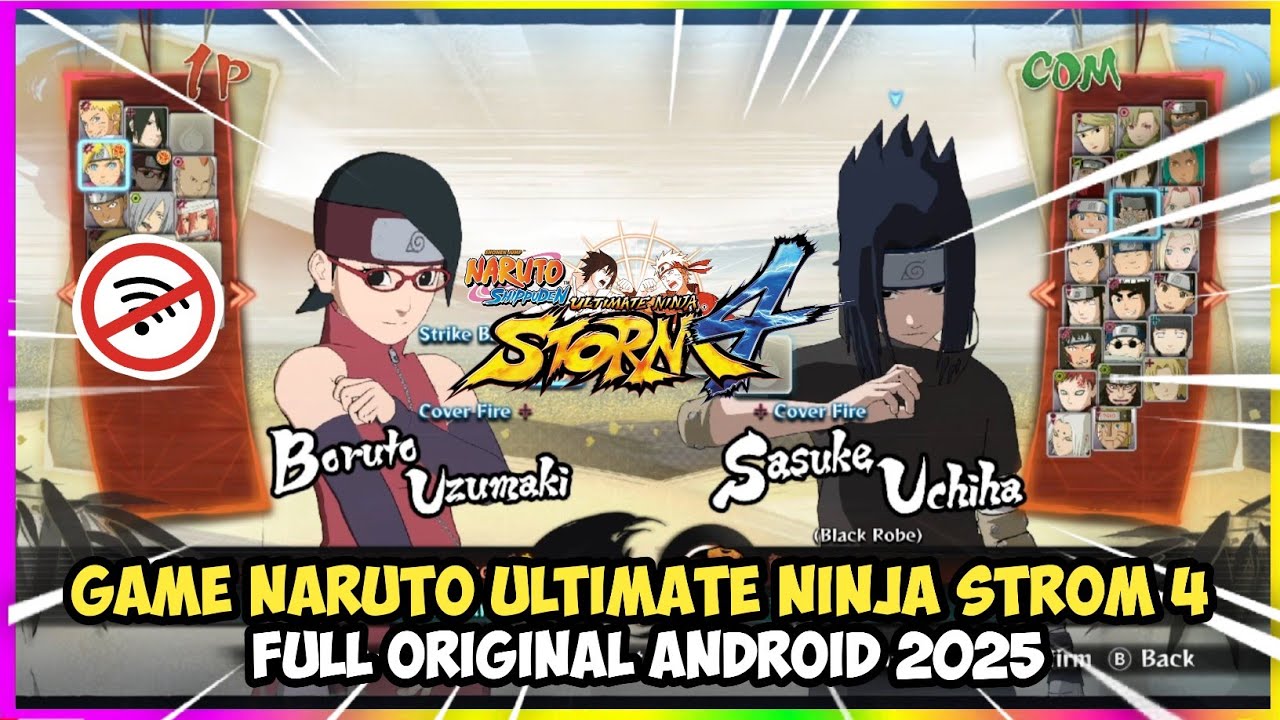 Naruto Shippuden Ultimate Ninja Storm 4 Yuzu Di Hp Android Offline ...