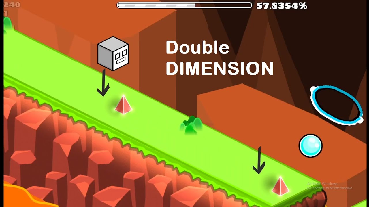 Double Dimension | Geometry Dash | Daily Level - YouTube