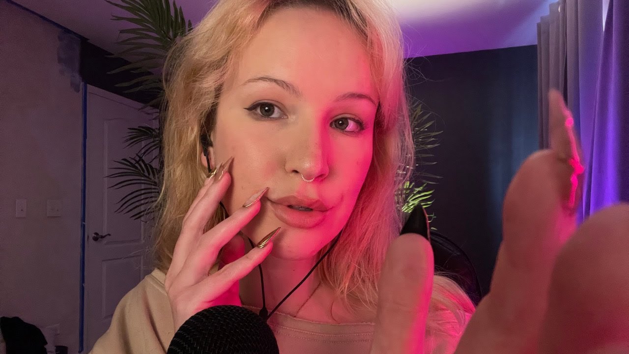 Gentle face scratching & kisses 💋 | Tingle Master ASMR - YouTube