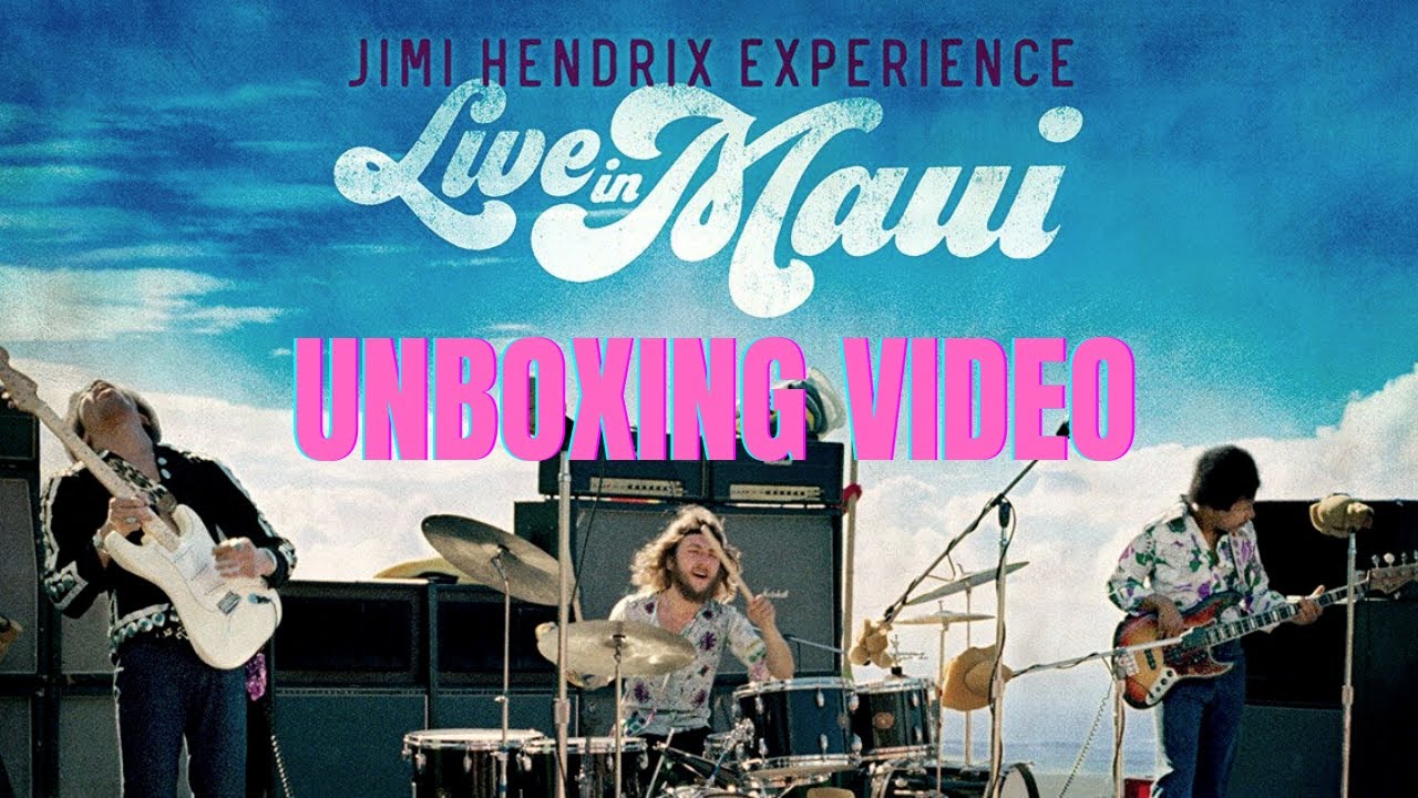 Jimi Hendrix Live In Maui Vinyl Unboxing Video - YouTube