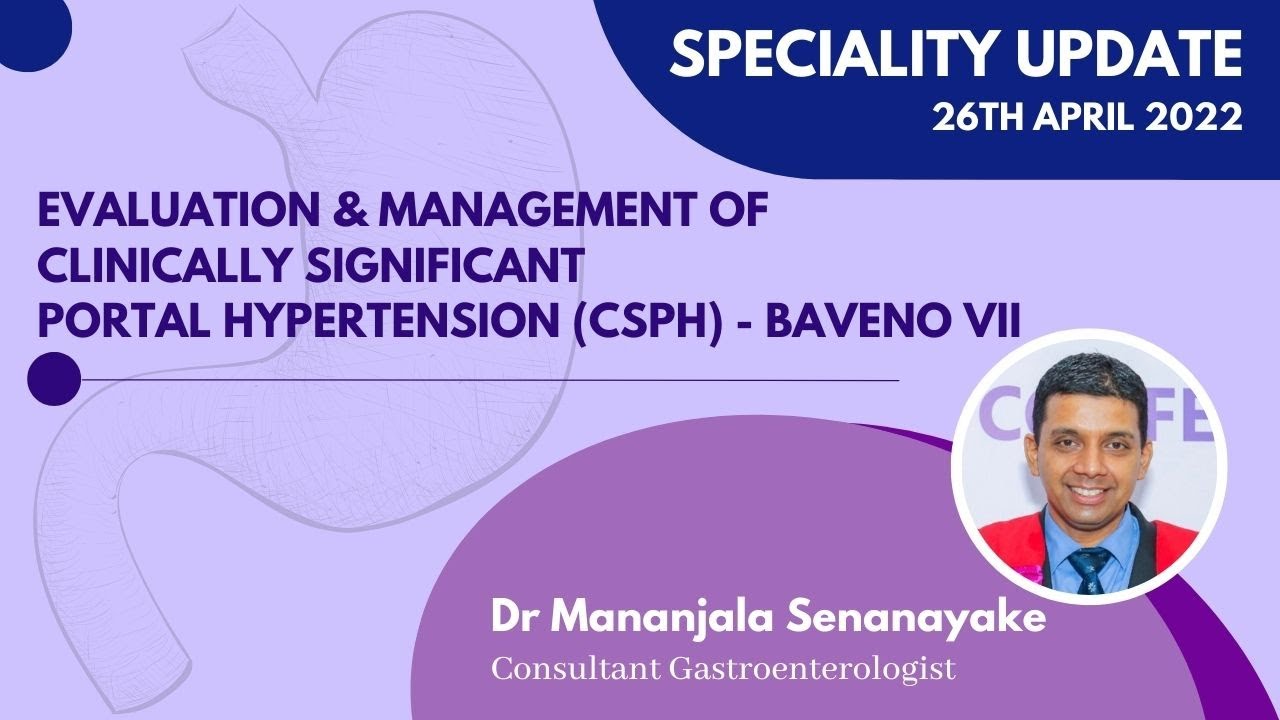 SU - Evaluation & management of portal hypertension (CSPH) - Baveno VII ...