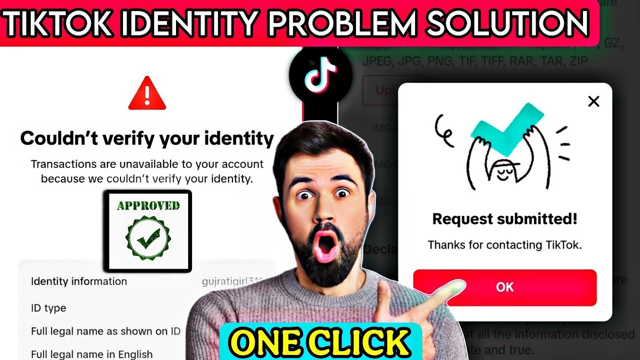 Couldn't verify your identity Problem solution in 5 minutes | TikTok ...