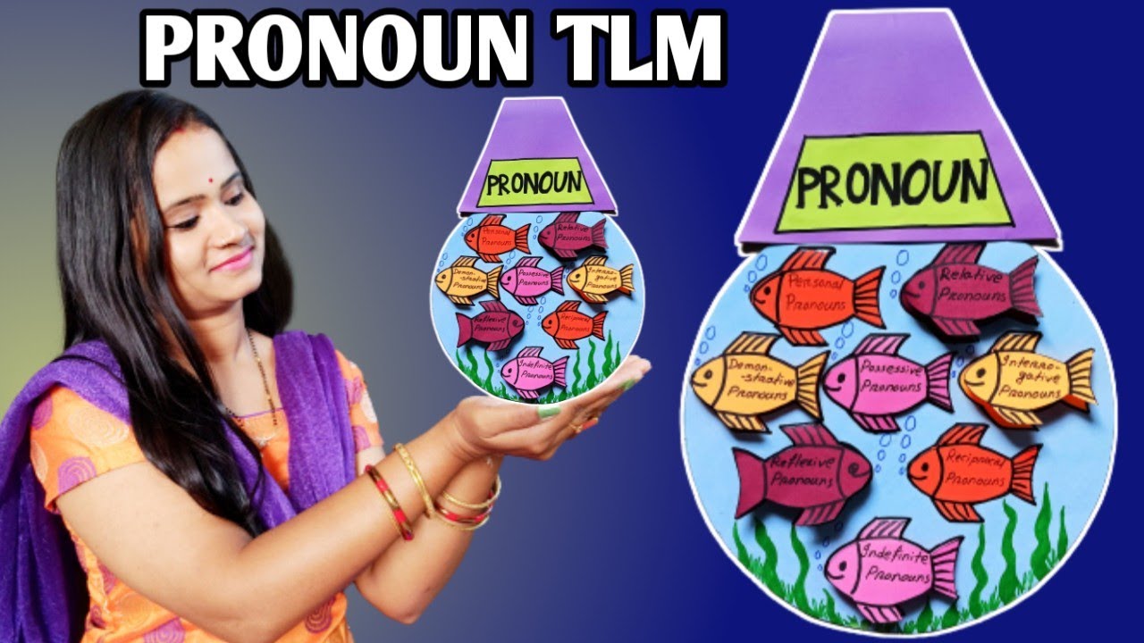 Pronoun Chart | English TLM For Primary School | How To Make Pronoun ...