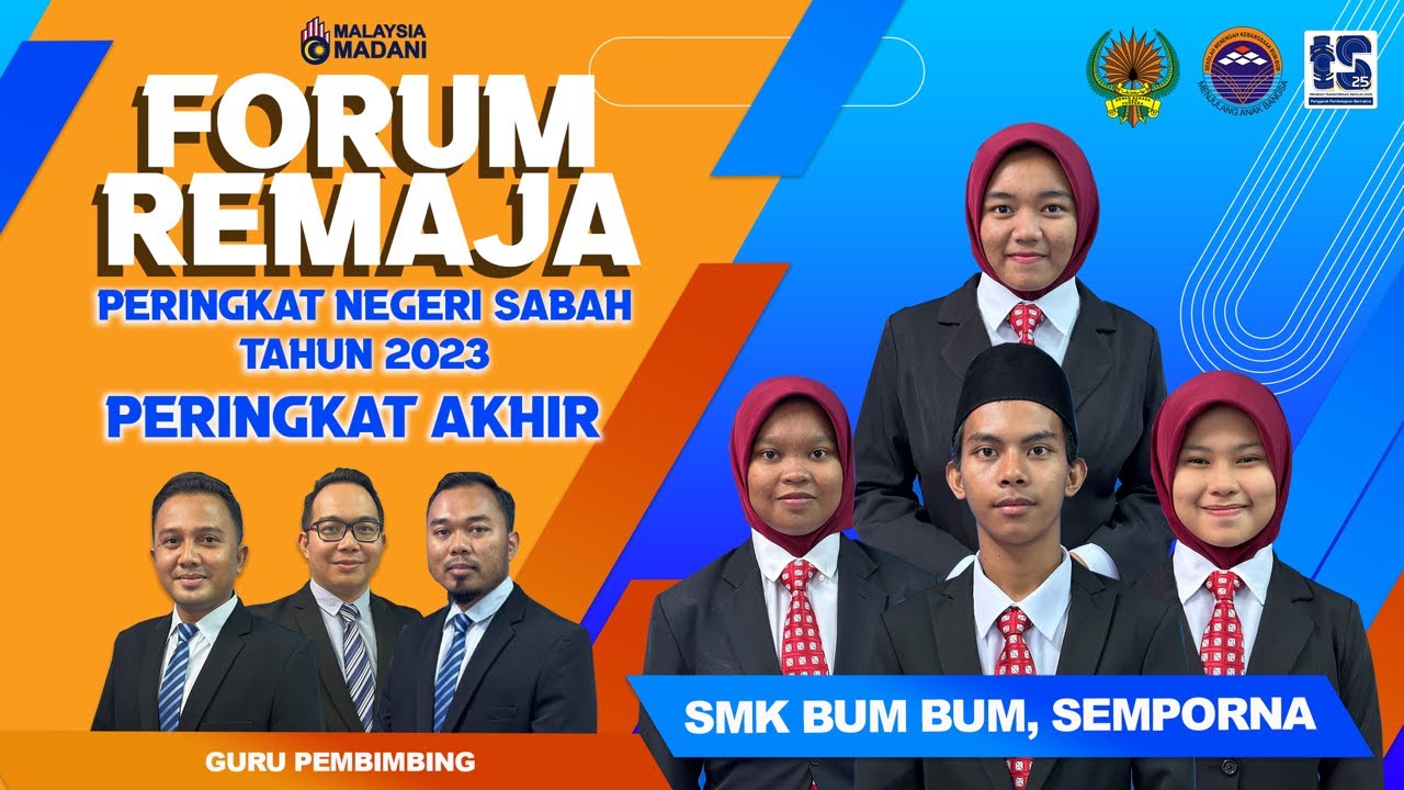 (AKHIR) FORUM REMAJA PERINGKAT NEGERI TAHUN 2023 ANJURAN DEWAN BAHASA ...