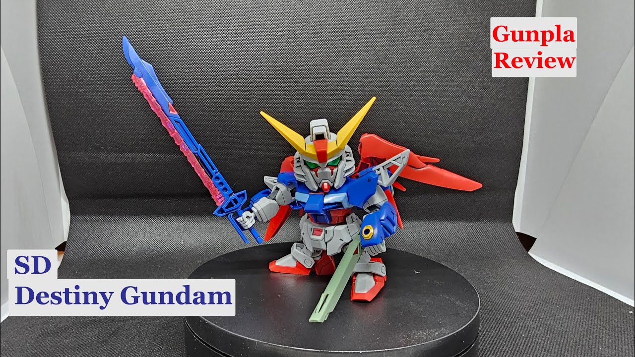 SD Destiny Gundam Review - YouTube