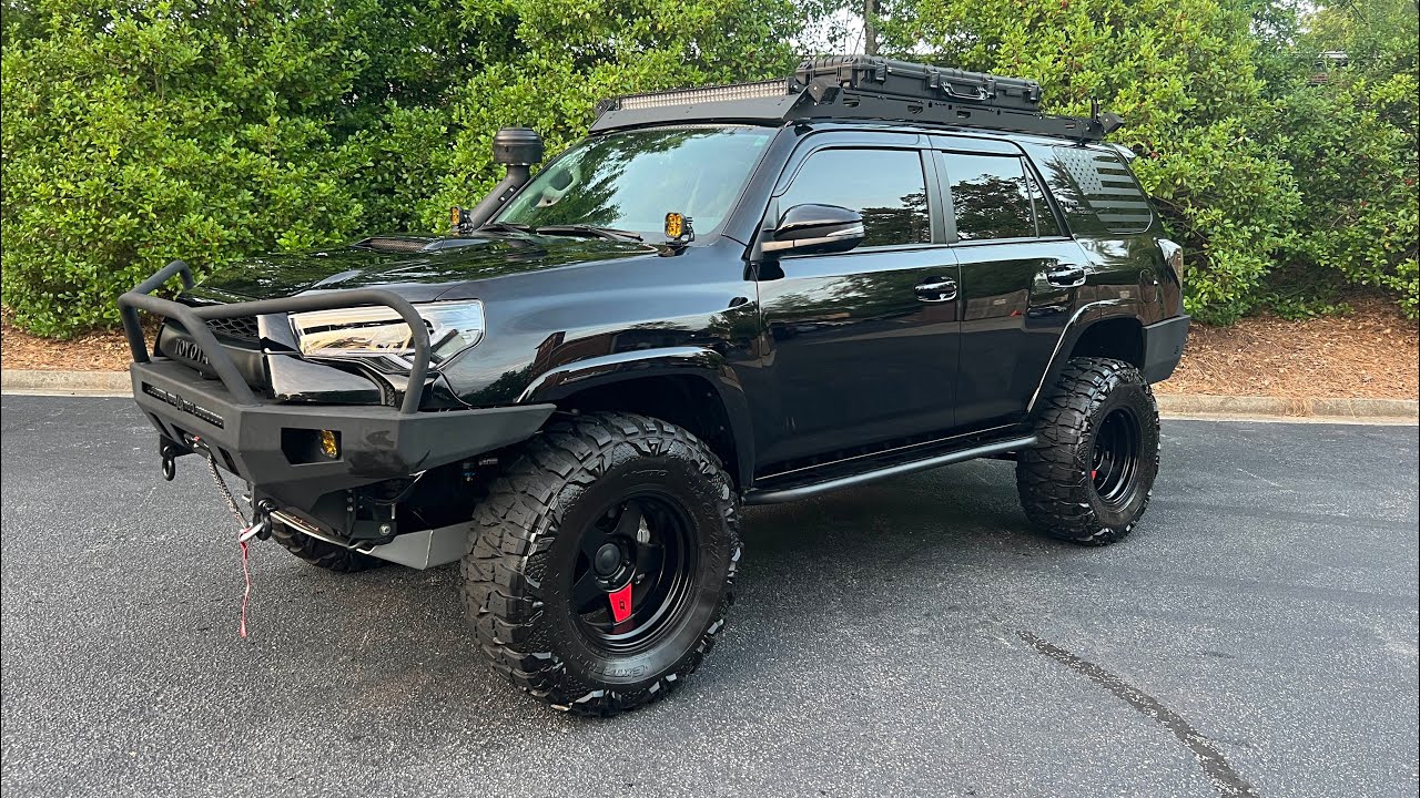 2022 Toyota 4Runner TRD Offroad Premium - 3500 miles - Full Build - YouTube
