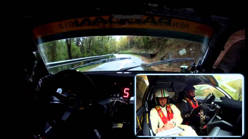 Camera car Scopel R_Altoè M_Renault Rally Event 2012 Clio FA7 - YouTube