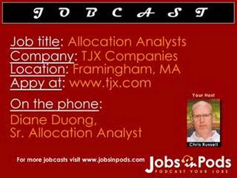 Learn about Allocation Analyst jobs at TJX - YouTube