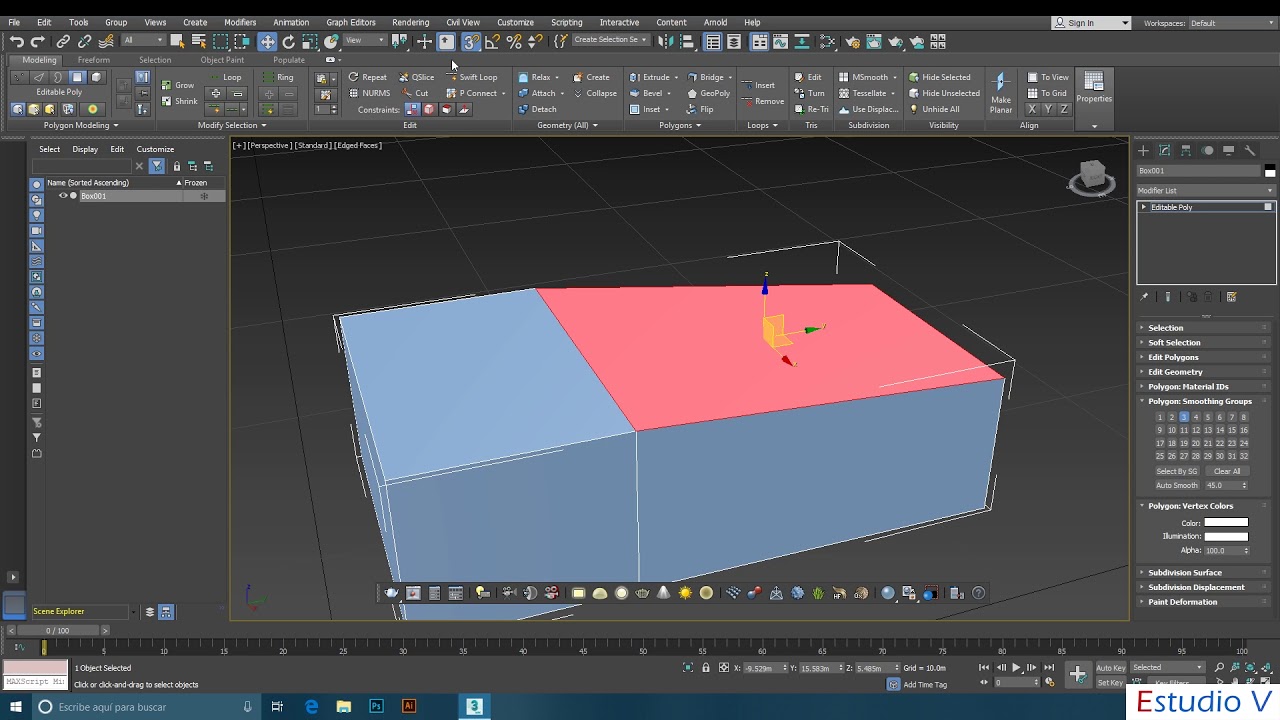 Attach & Weld - 3ds Max 2019 Architectural Workshop - YouTube