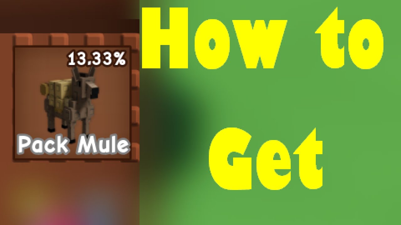 How to get The PACK MULE In Grow A Garden! (Pack Mule GAG Guide) Roblox ...