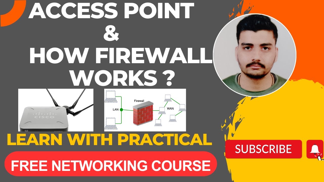 Access Point & Firewall || How does Firewall blocks untrusted traffic ...