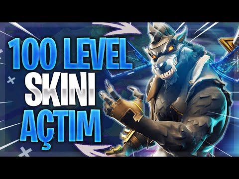 100 LEVEL SKIN'İ AÇTIM! (Türkçe Fortnite)
