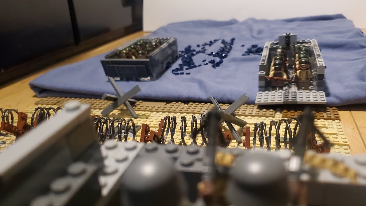 Lego ww2 dday stop motion trailer - YouTube