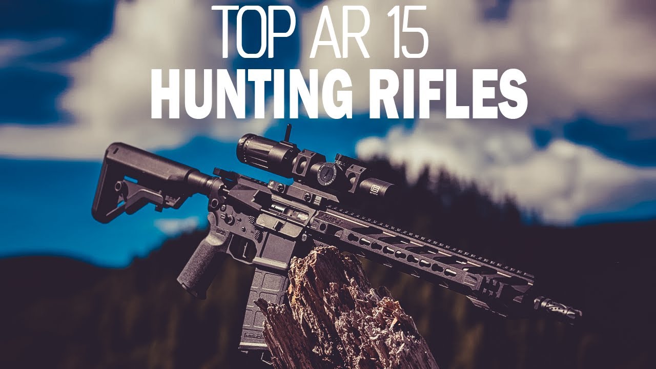 Top 7 Best AR Rifles For Hunting 2023 - YouTube