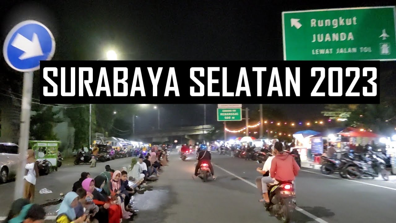 MALAM TAHUN BARU 2023 SEKITAR KOREM SURABAYA SELATAN, KEMBANG API ...