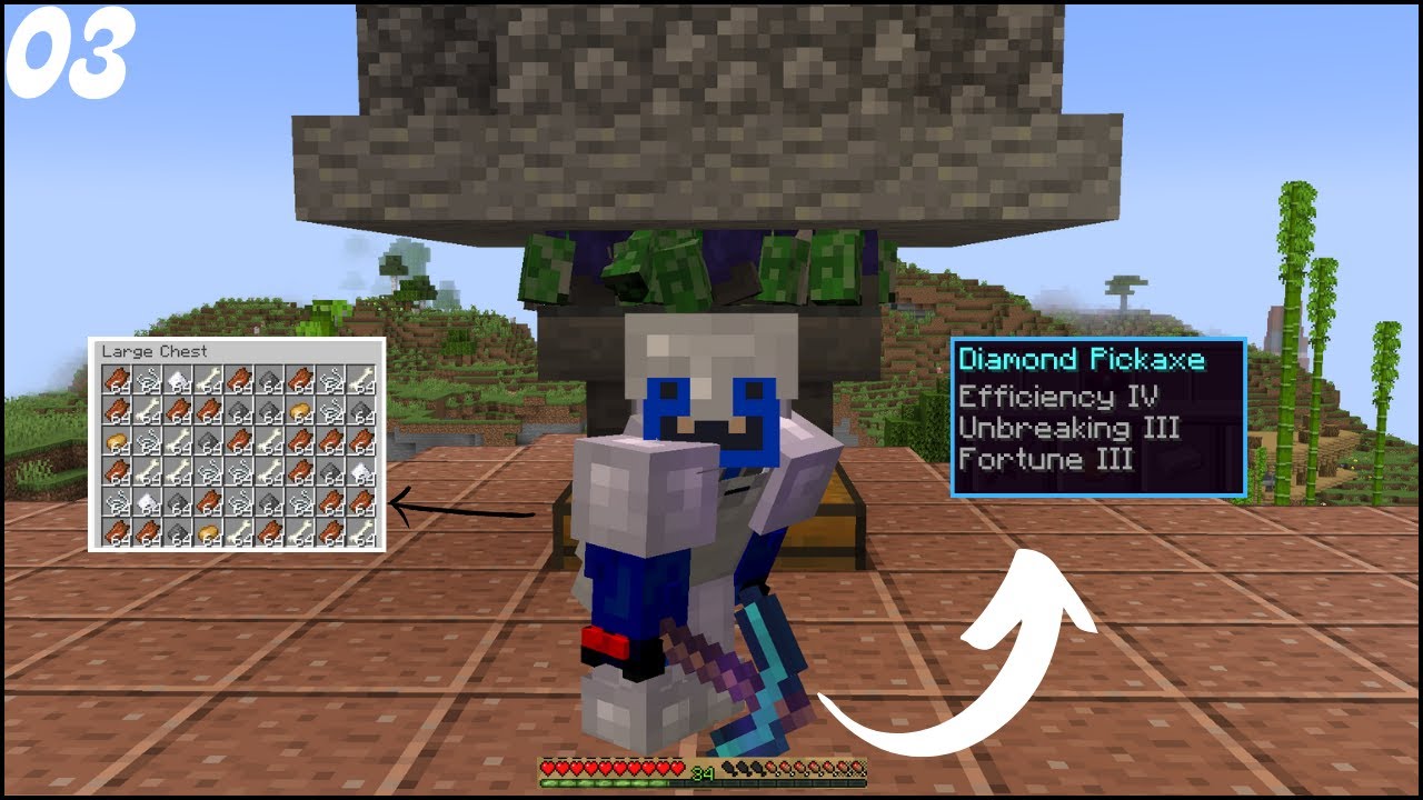 minecraft (Survival) ep03 - ANG PANGMALAKASNG MOB FARM!!!! - YouTube