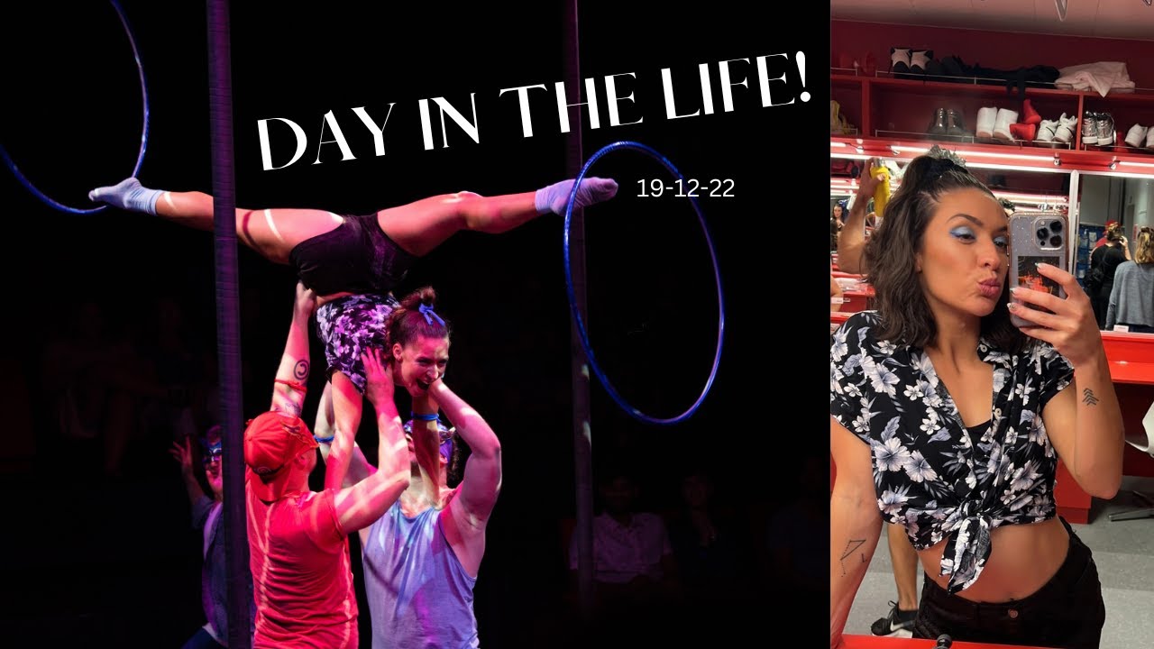 VLOG - Show day, Contortion warm up & End of year party! - YouTube