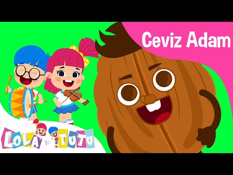 Ceviz Adam Şip Şap Şop | Eğlenceli Çocuk Şarkısı | Lola ile Tutu
